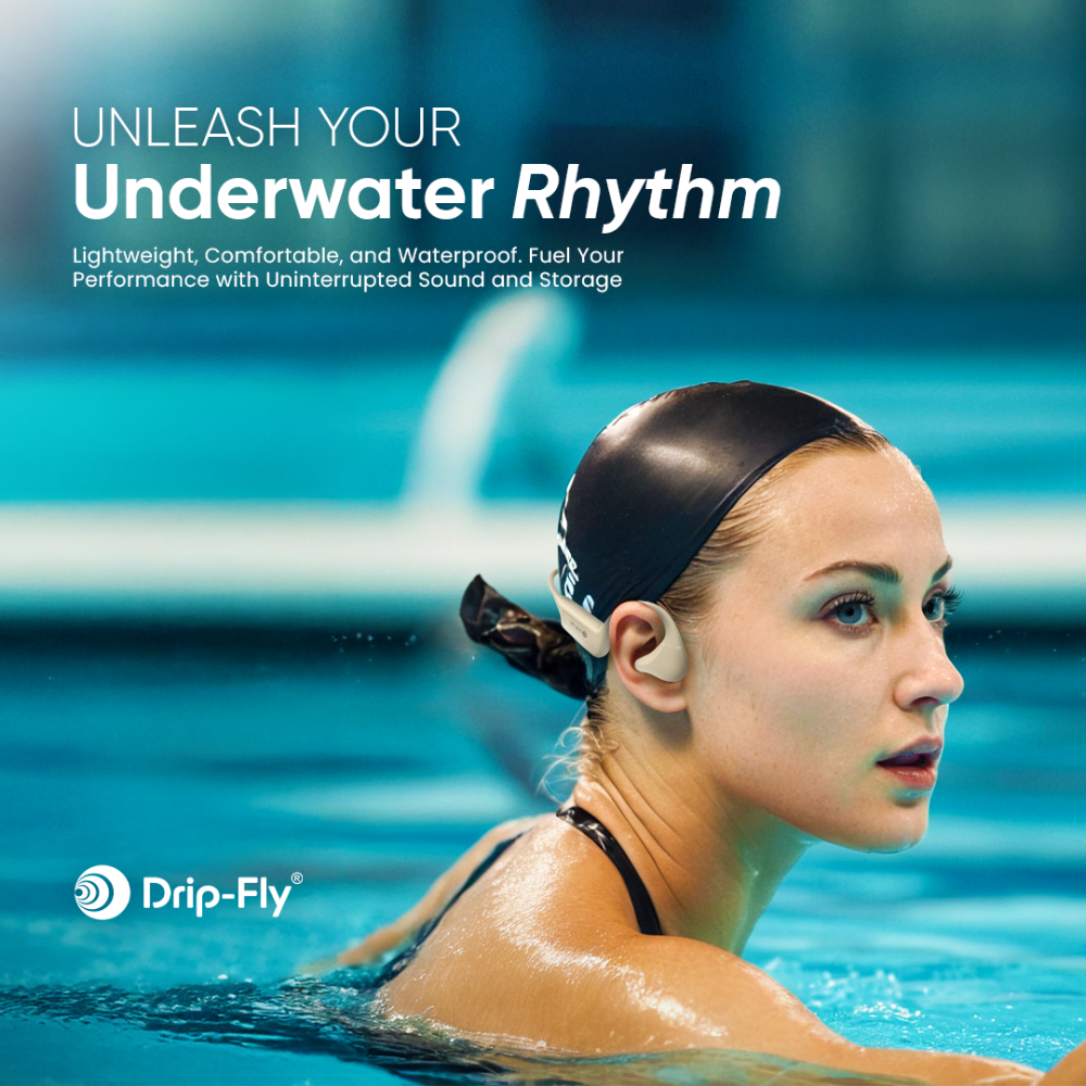 Open-Ear, Waterproof, and Ready for Laps: Drip-Fly OZ5 for Pool Traini